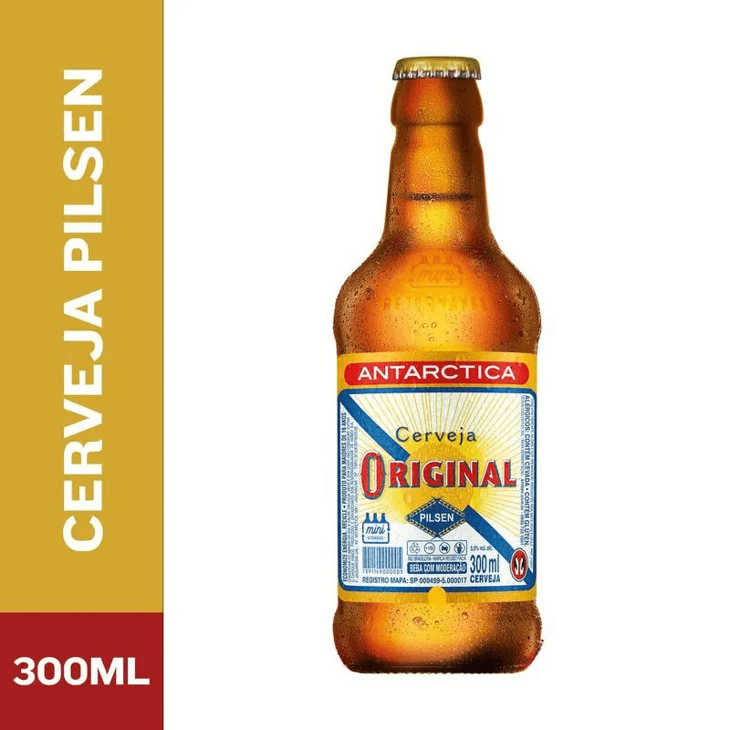 Cerveja Antártica Original One Way 300Ml | Cerveja | Gigavc